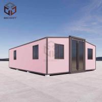 Quality Tiny Prefab Expandable Roof Container House With EPS Sandwich Wall for sale
