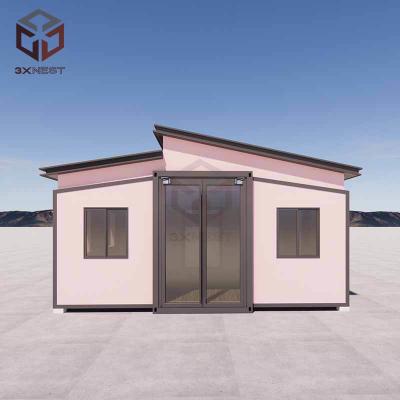 China Prefab Foldable Portable Homes Collapsible Container House Wind Resistance for sale