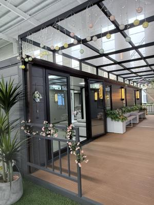 China 72m2 Floor Area 40ft Manufactured Home Units Corrugated Metal Roofing for sale