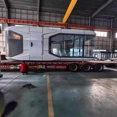 Cina Casa Capsula Spaziale 11,5m con Pannelli Solari e Illuminazione LED in vendita