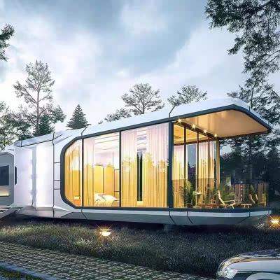 China Portable Space Capsule House with 8 Ton Capacity and Steel Frame for sale