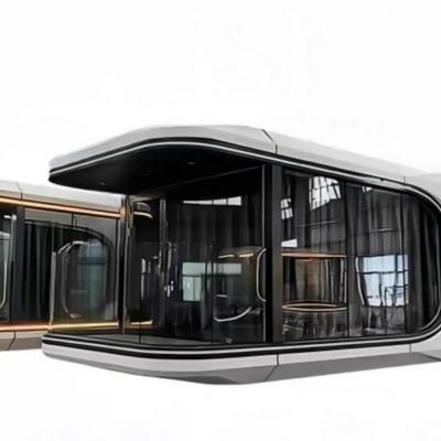 Cina Casa capsula spaziale da 500 kg con pannelli solari e illuminazione a LED in vendita