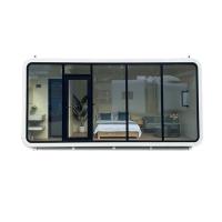 China Sliding Foldable Apple Cabin Capsule House 20㎡ with Smart Lock for sale