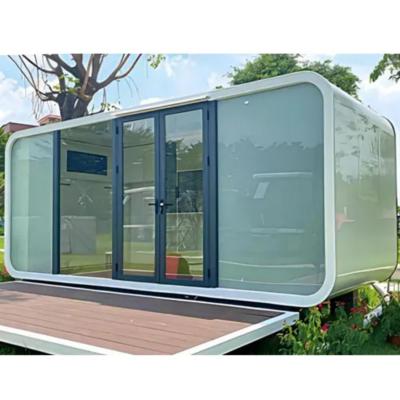 Cina Apple Capsule House 6m x 3.3m x 3m con Energia Solare e WiFi in vendita