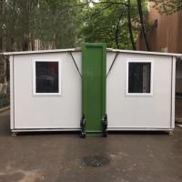 China Fireproof Prefab Folding House 700mm Customizable Steel Structure for sale