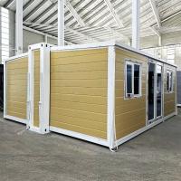 China Customizable Prefab Folding House 700mm Modular Design Fireproof for sale