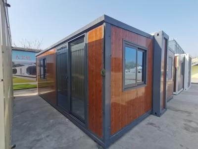 China Customizable Expandable Prefab Homes with 18.5 Square Meter Size and 2 KN/m2 Loading Capacity in Steel Construction for sale