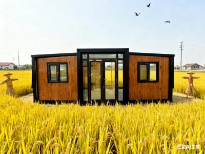 China 20FT Prefab Home with 2 Bedrooms Hot Dip Galvanized Frame and Thermal-Break Aluminum Windows for sale