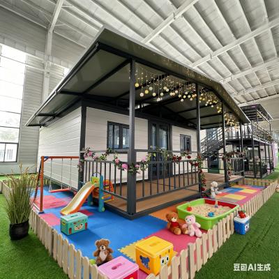 China 12KW Power Consumption Foldable 20ft Container Fireproof Trait and Switch Standard Customization for sale