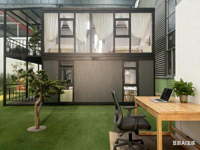 중국 짧은 설치 시간의 2층 확장형 조립식 주택, 현대적이고 세련된 디자인 판매용