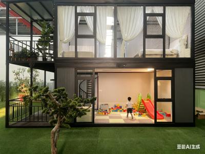 중국 2 KN/m2 바닥 허용 하중 확장형 운송 컨테이너 하우스, 강력하고 오래 지속되는 내구성 판매용