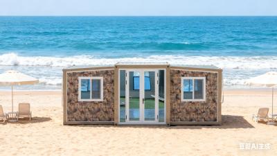 중국 접이식 20ft 컨테이너 사용자 정의 가능한 이중 기울기 지붕 판매용