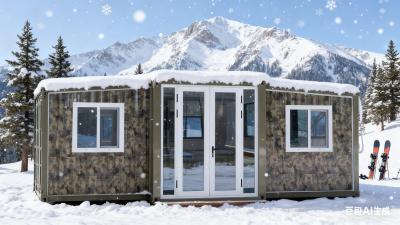 중국 측면 상단 T50 EPS 보드 접이식 20피트 컨테이너 (쉬운 배송용/2개) 2-4인용 판매용