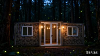 중국 접이식 컨테이너 하우스 이중 날개 20피트, 지붕 포함, 측면 상단 T50 EPS 보드 판매용