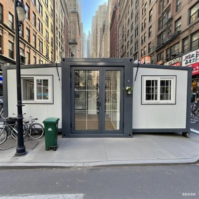 China Spacious Foldable 20ft Container with 37 Square Meters Floor Area and 50-75 Mm EPS Sanwich Panel for sale