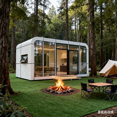 Cina Casa capsula Apple WiFi connessa per 2 persone, portatile e facile da montare in vendita