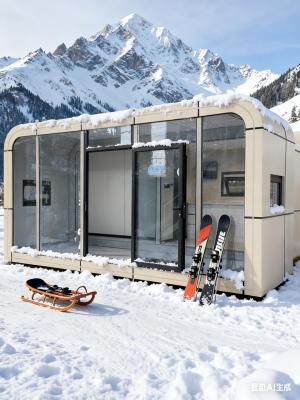 Cina Casa a capsula Apple moderna e minimalista Antivento Sì Numero di persone ospitate 2 persone in vendita