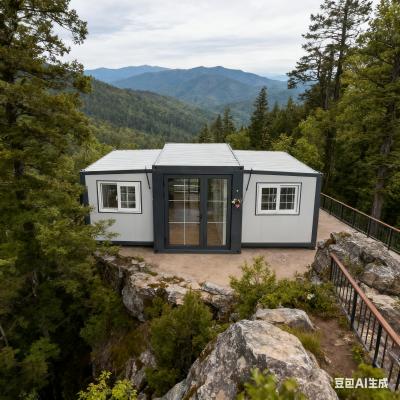 China Seismic Performance Level 8 Foldable 20ft Container with 50-75mm EPS Sandwich Panel and 1,172 Cubic Feet Capacity for sale