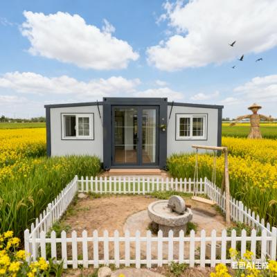 China Foldable 20ft Container with Bending Parts 2.0mm Top Beam 1,172 Cubic Feet Capacity and Bull 30*30 Flat Lame for sale