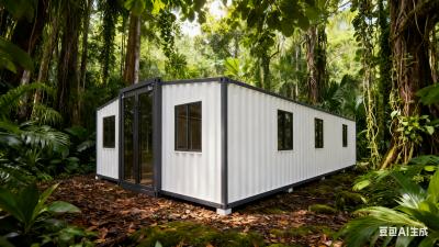 China Modern 40ft Expandable Container Home with Bamboo Plywood Flooring and Fireproof Center Floor for sale