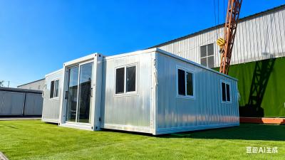 China Foldable 20ft Container with 80*100*2.5mm Square Tube Bottom Side Beam and L5900*W2220*H2480mm Folded Size for sale