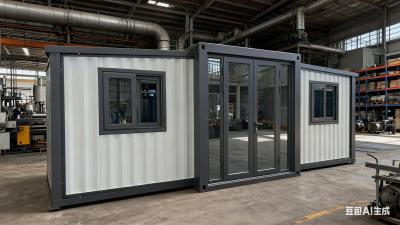 China Customizable Luxury Foldable 20ft Container with 2.0mm Top Beam and 0.60KN/M² Wind Resistance for sale