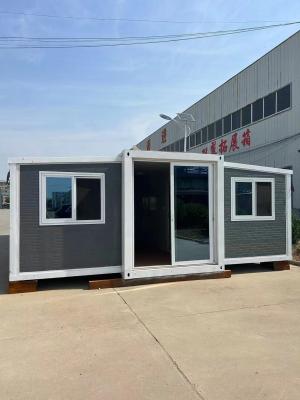China Easy Installation 40ft Expandable Container Home with 72 Square Meters Large Floor Area for sale