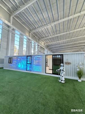 China 40ft Expandable Container Home with Fully Galvanized Side Frame and Internal Dimensions L11540 * W6060 * H2240 Mm for sale