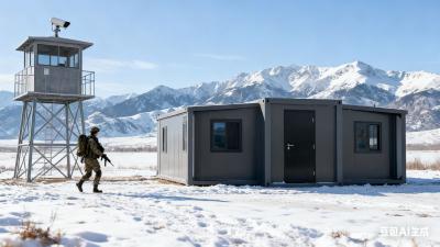 China Foldable 20ft Container with 18mm Fireproof Floor 75mm EPS Panels and Standard Electrical Distribution for sale