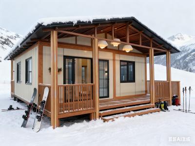 China Expanded Size L5700*W6660*H2650mm Expandable Container House with Gable Roof and Prefabricated Design for sale