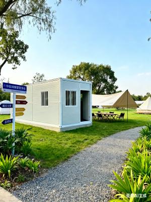 China 2.0KN/m2 Ground Live Load A-level Fire Performance Flat Pack Prefab House for Customizable Design for sale