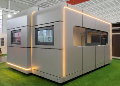 China 9mm OSB Board B3 Grade Waterproof Apple Capsule House with 1~2 Persons Occupancy and 12KW Power Consumption for sale