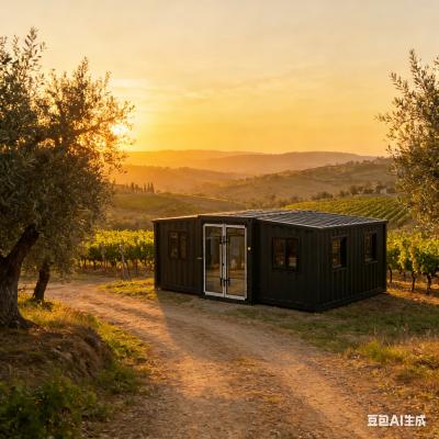 China Fireproof Foldable 20ft Container with Customizable Layout and Stackable Design for Efficient Storage and Transport for sale