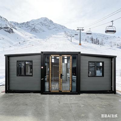 China Foldable 20ft Container with Customizable Terrace 75mm EPS Sandwich Panels and Seismic Performance Level 8 for sale