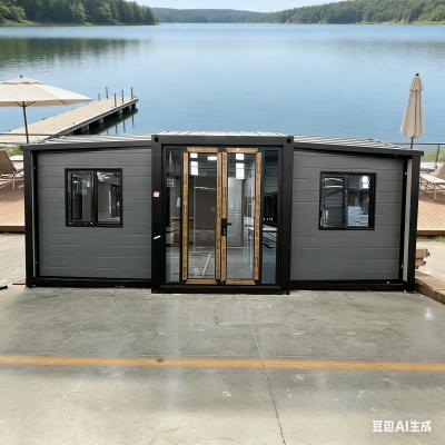 China Foldable 20ft Container with 4.18 KN/M² Wind Resistance and Thermal Sound Insulation for Prefabricated Tiny Homes for sale