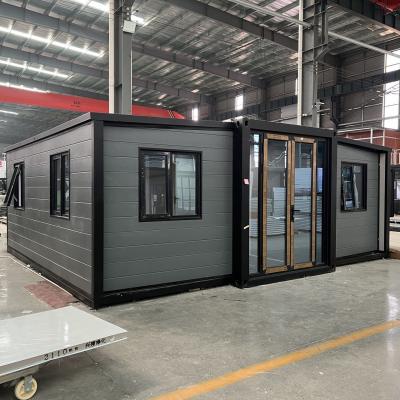 China Foldable 20ft Container Prefabricated Tiny Home with 75mm EPS Sandwich Panels Fully Galvanized Main Frame and Seismic Performance Level 8 for sale