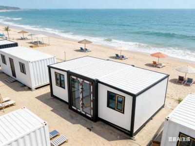 China Foldable 20ft Container with 75mm EPS Sandwich Panels and Expandable Size L5900 W6300 H2480 for Customizable Prefabricated Tiny Homes for sale