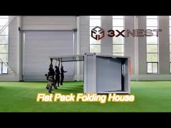 Customized Earthquake Resistant Eco Friendly Transforming Mobile Living Space