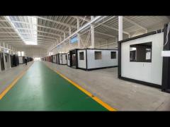 Casa de contêineres de transporte convertidos dobráveis 20 pés de isolamento acústico