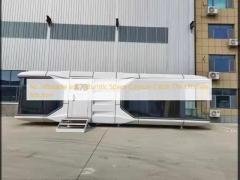 No Inflatable and Futuristic Space Capsule Cabin The Ultimate Solution