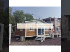 Casa plegable prefabricada con grosor de suelo de 50 mm y resistencia a terremotos de magnitud 8
