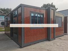 Casa dobrável pré-fabricada de aço de 700 mm com espessura do piso de 50 mm