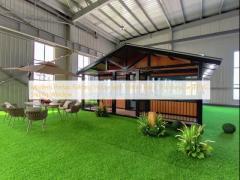 Casa Dobrável Pré-fabricada Moderna com Espessura do Piso de 50mm e Janela Deslizante de PVC