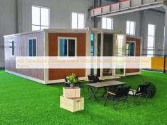 40ft Expandable Container Home 5900x6300x2480mm Galvanized Steel Frame