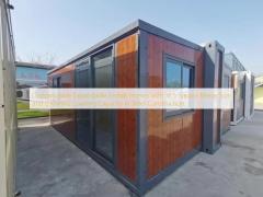 Customizable Expandable Prefab Homes with 18.5 Square Meter Size and 2 KN/m2 Loading Capacity in Steel Construction