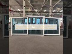 Waterproof Paint Sealed Edges Expandable Prefab Homes with Short Installation Time and 2 KN/m2 Floor Loading