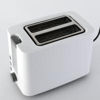 China 2 Slice Stainless Steel Toaster 800W 120V with 6 Browning Settings and Auto Shut Off for sale