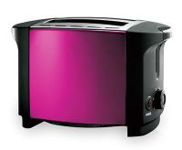 China Stainless Steel 2 Slice Toaster with Defrost and Bagel Setting 6 Time Settings for sale