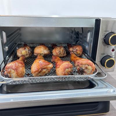 Cina Friggitrice dell'aria del forno dell'elettrodomestico 12L 1800W con il forno della friggitrice dell'aria del displayer del LED in vendita