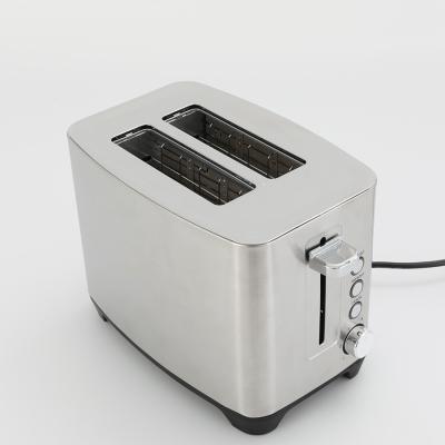 Cina Small Kitchen Appliances 2 slice stainless steel toaster bread toaster machine electric bread toaster in vendita